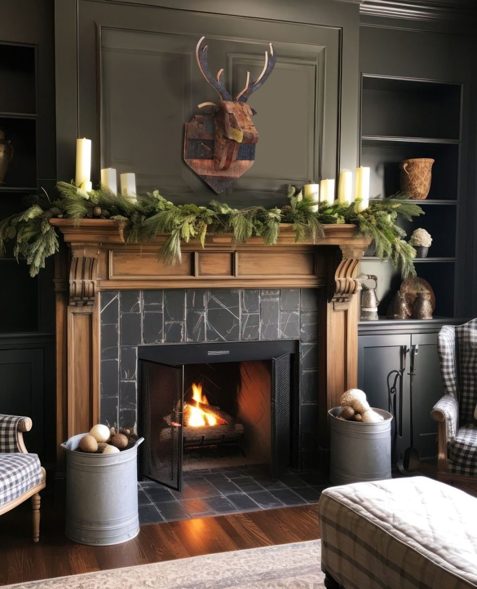 10 Most Festive Christmas Fireplace Decorations – Fireplace Tips